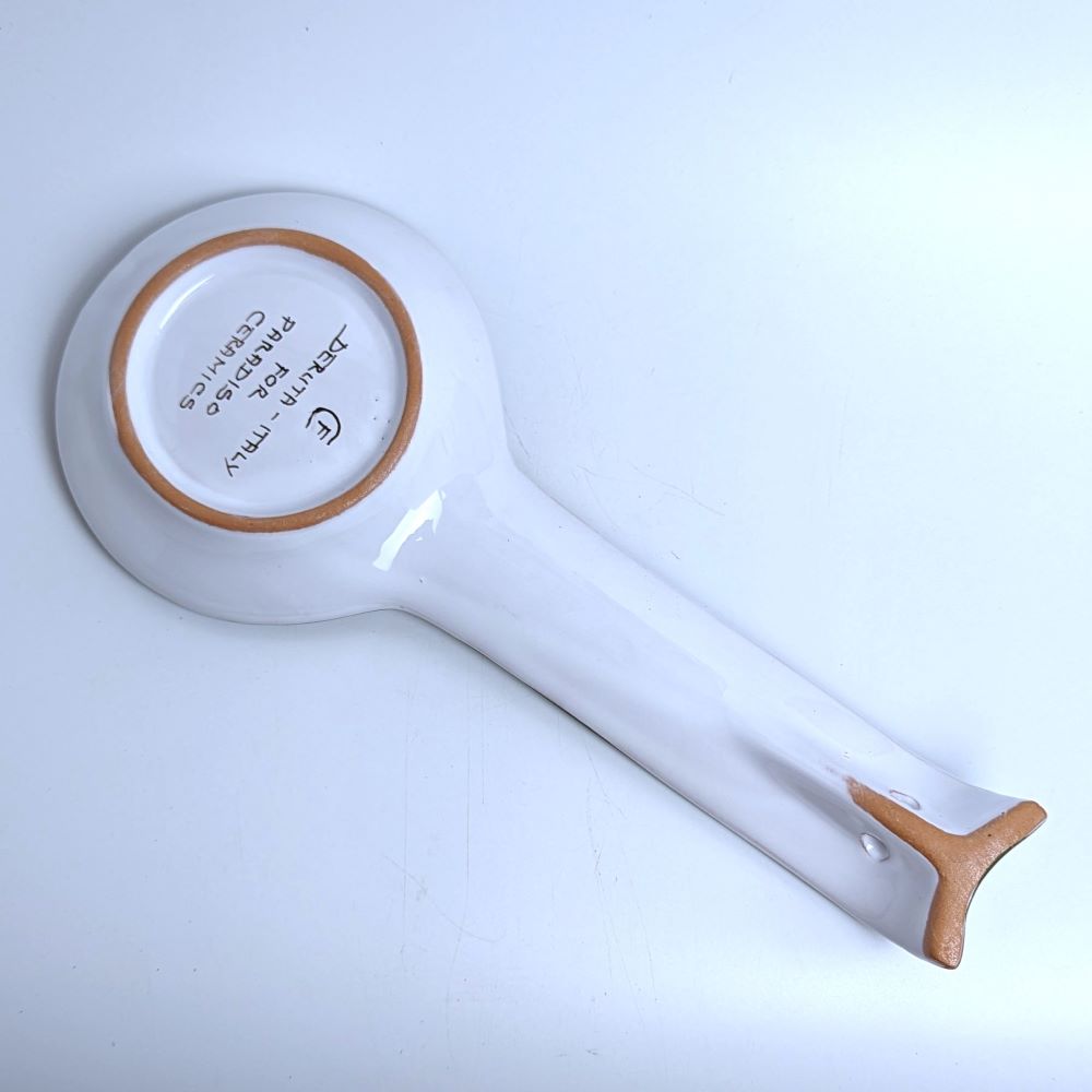 Spoon rest - Black olives – Paradiso Ceramics Australia | Handmade in Italy
