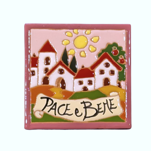 Pace e Bene tile - 10cmx10cm (Sial) – Paradiso Ceramics Australia ...